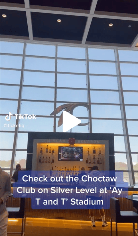 Where To Find Atandt Stadium Premium Seating And Club Options